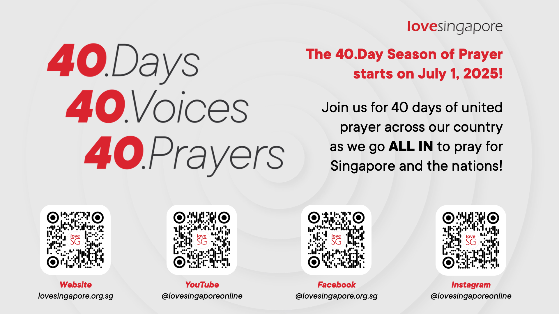 40.Day Season of Prayer 2025 - Ang Mo Kio Methodist Church