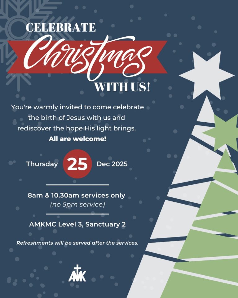 Christmas Day Services 2025 – 8am & 10.30am only - Ang Mo Kio Methodist ...